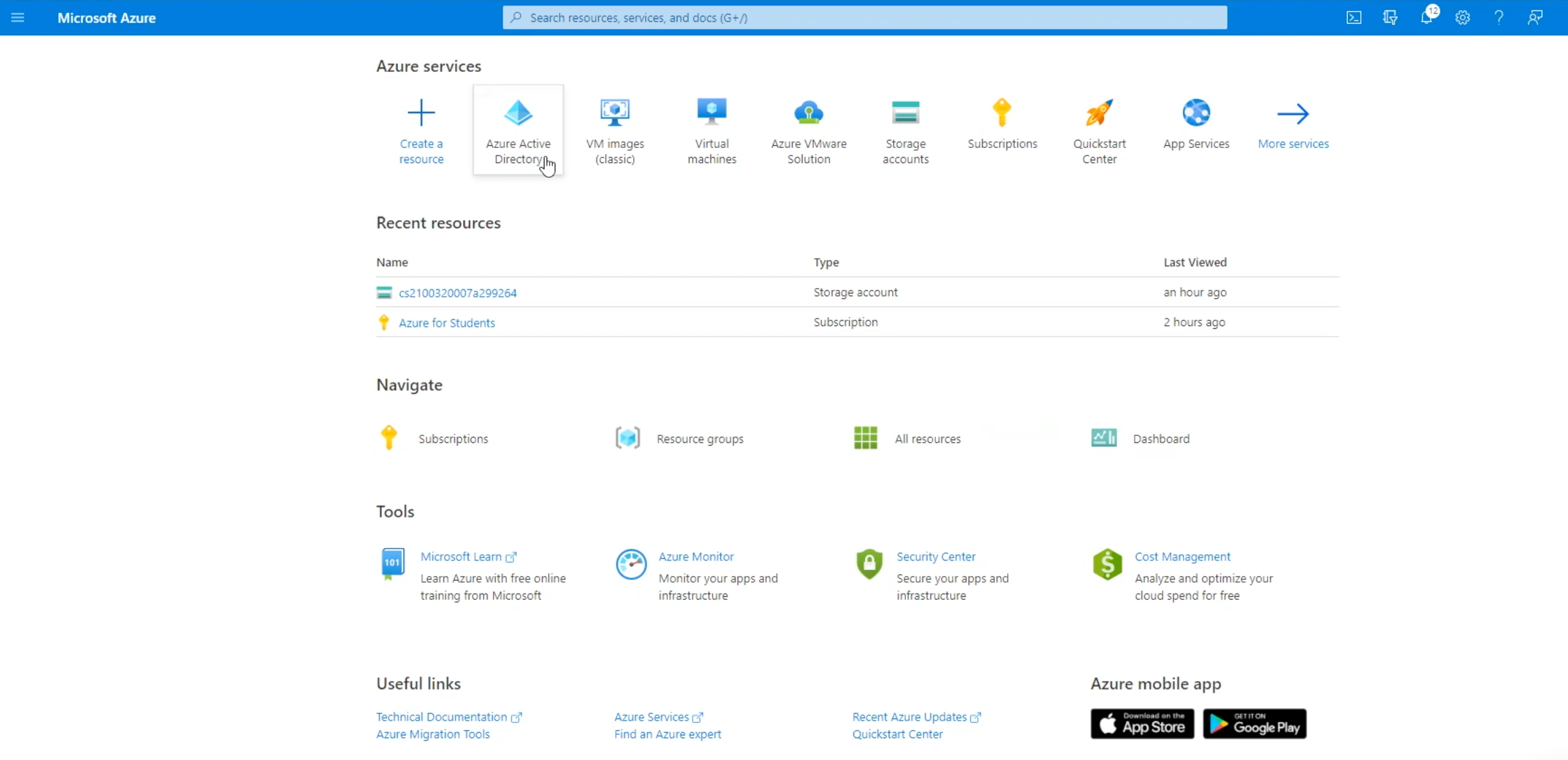 Office 365 logging app configuration